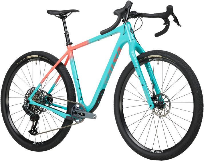 Carbon bikepacking bike - Salsa Cutthroat C Rival GX AXS Transmission ...