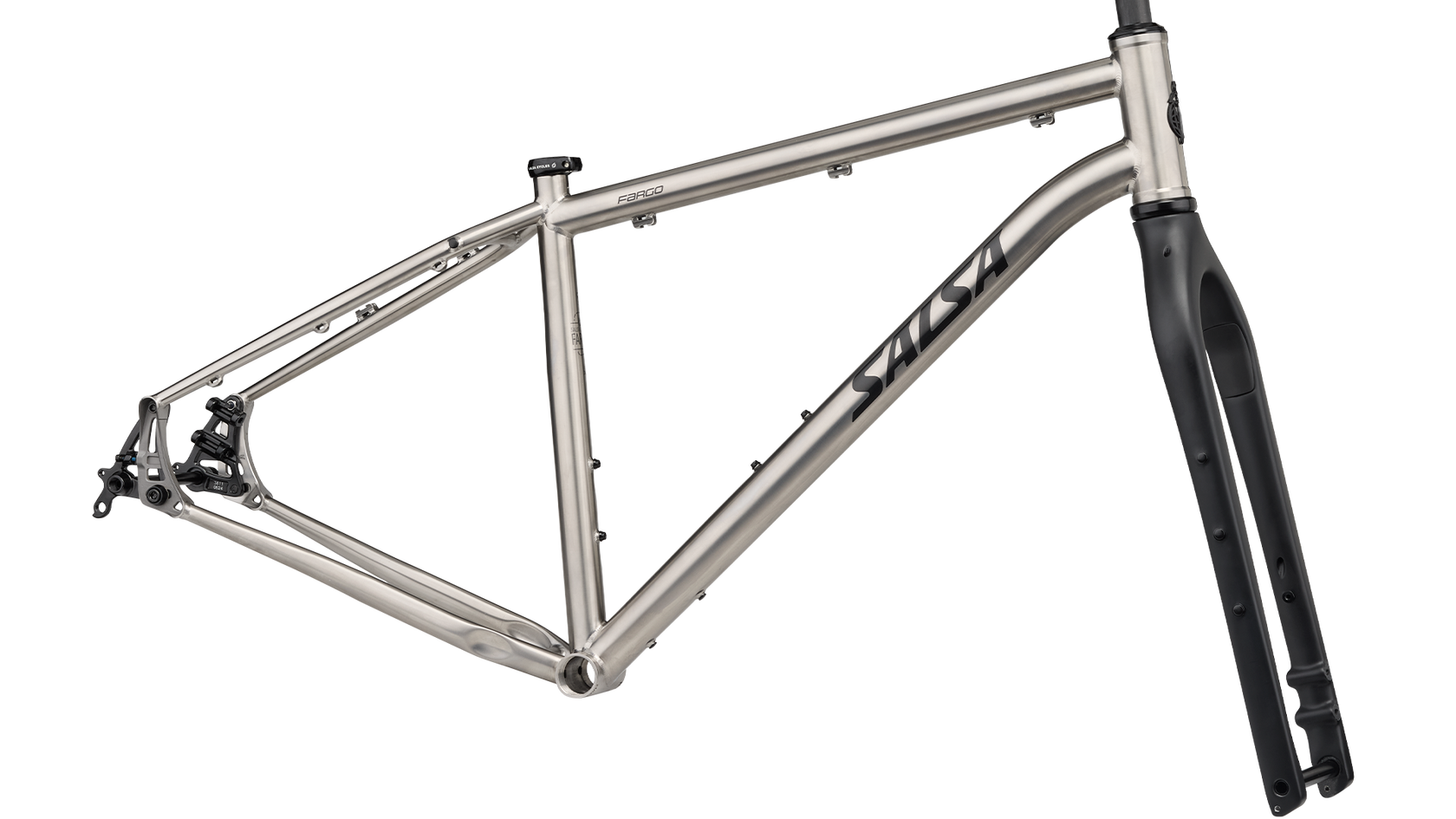 Titanium bikepacking bike – Salsa Fargo Titanium Frameset – Salsa Cycles
