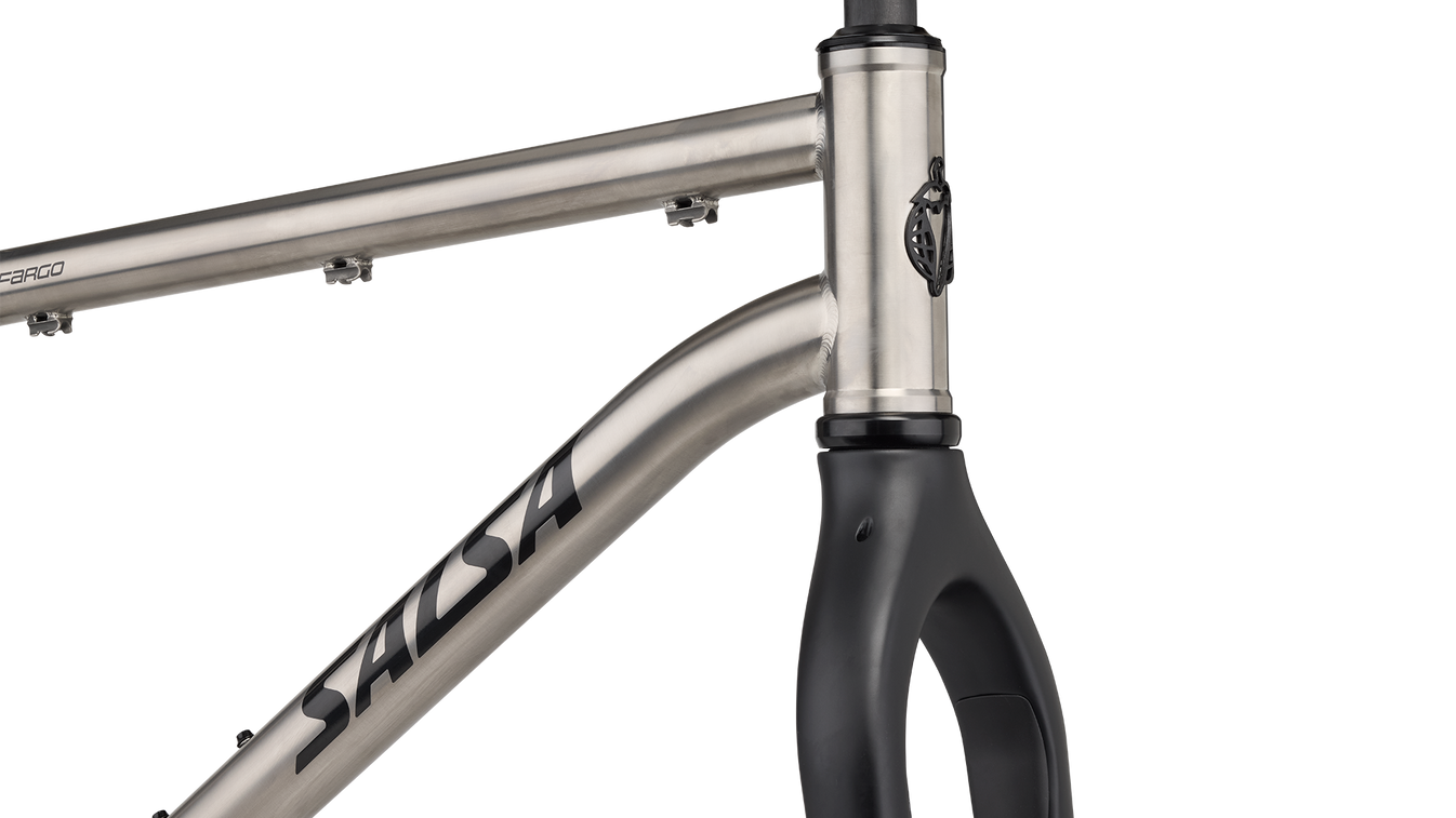 Titanium bikepacking bike – Salsa Fargo Titanium Frameset – Salsa Cycles