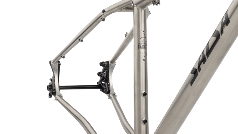 Titanium bikepacking bike – Salsa Fargo Titanium Frameset – Salsa Cycles